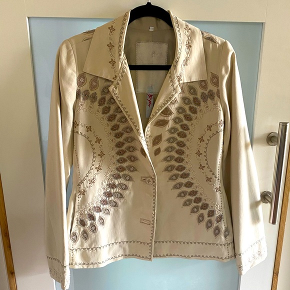Johnny Was | Jackets & Coats | Biya Johnny Was Stunning Embellished ...